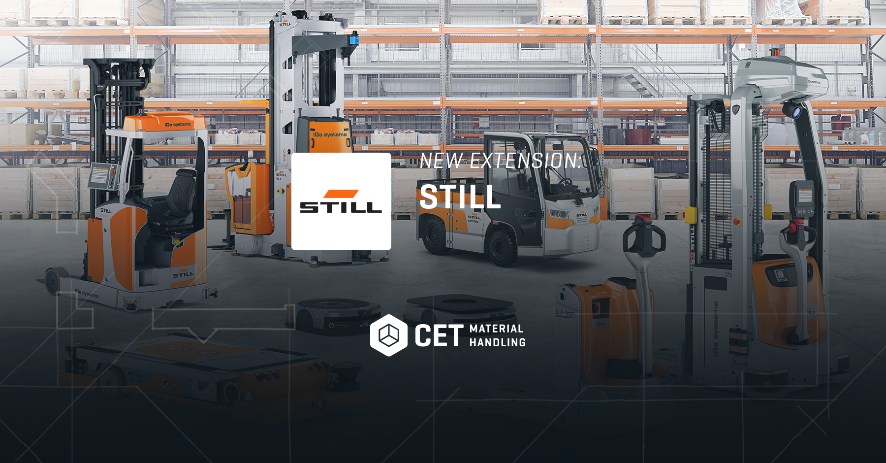 Configura Adds STILL Forklifts and Warehouse Equipment to CET Material ...